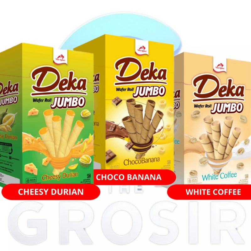 Deka Wafer Roll Jumbo Box (20 x 14gr) | Shopee Malaysia
