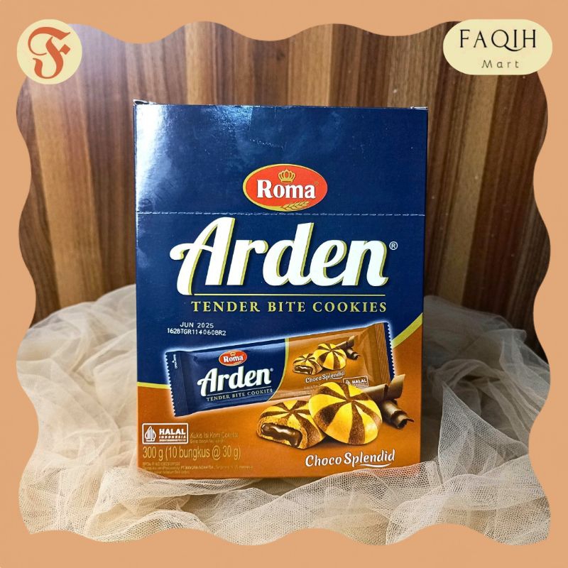 Roma Arden 1 Box Contains 10 Packs @30gr Crispy Melted Chocolate Cream ...