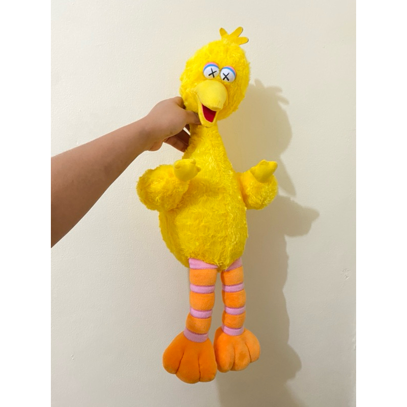 Original Kaws Big Bird Character Doll size 52cm / Big Bird Kaws Doll ...