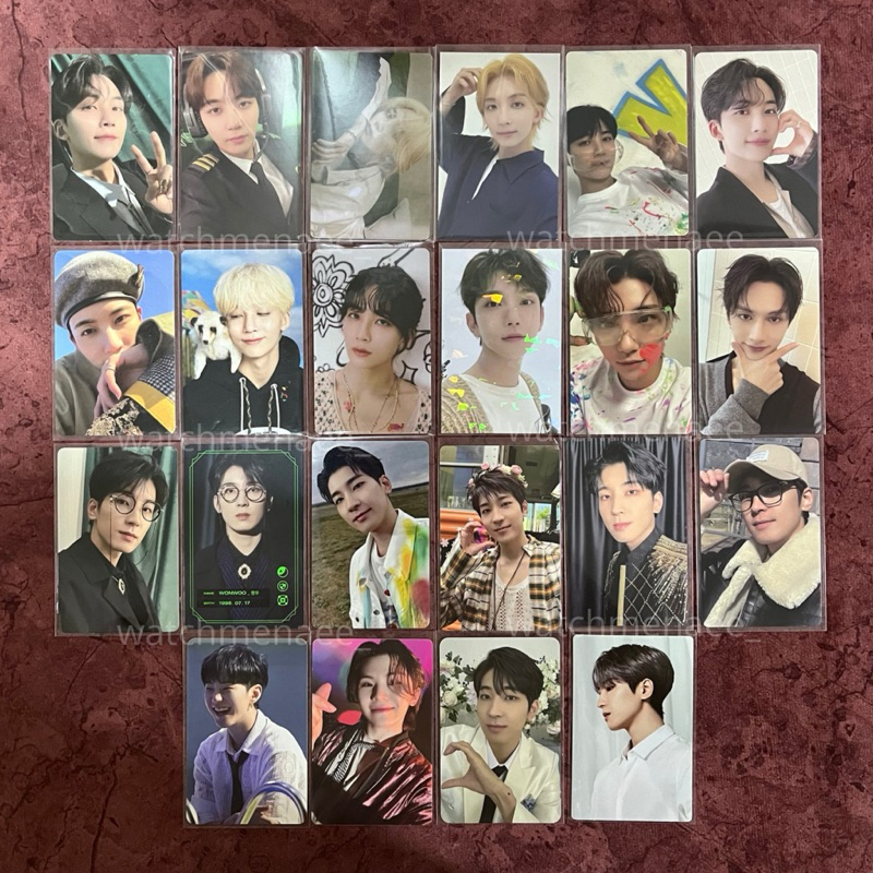 Official Photocard Seventeen Hyung Line svt jeonghan joshua jun hoshi ...