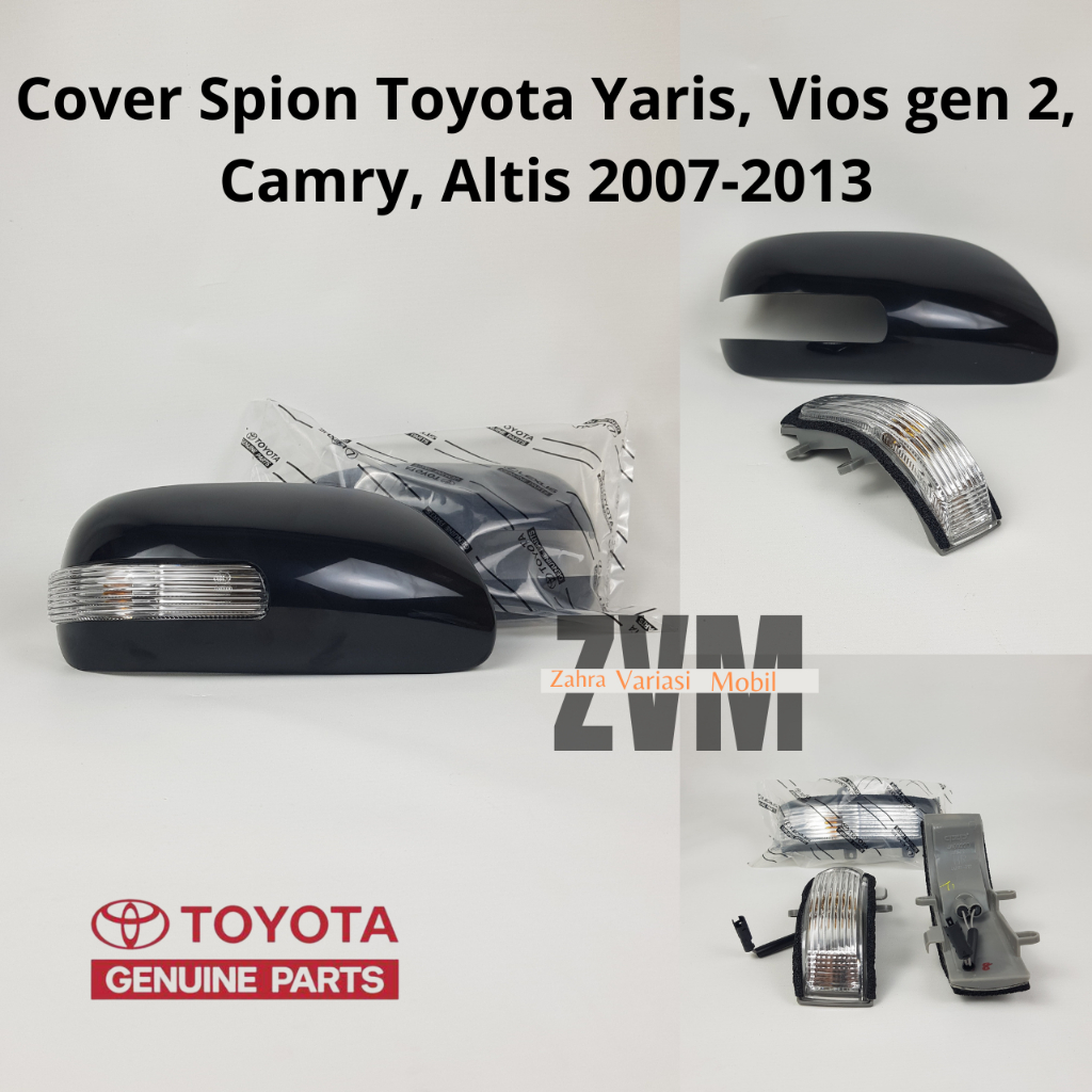 Toyota Vios Gen 2, Yaris, Altis, Camry rear view mirror Cover/ Yaris ...