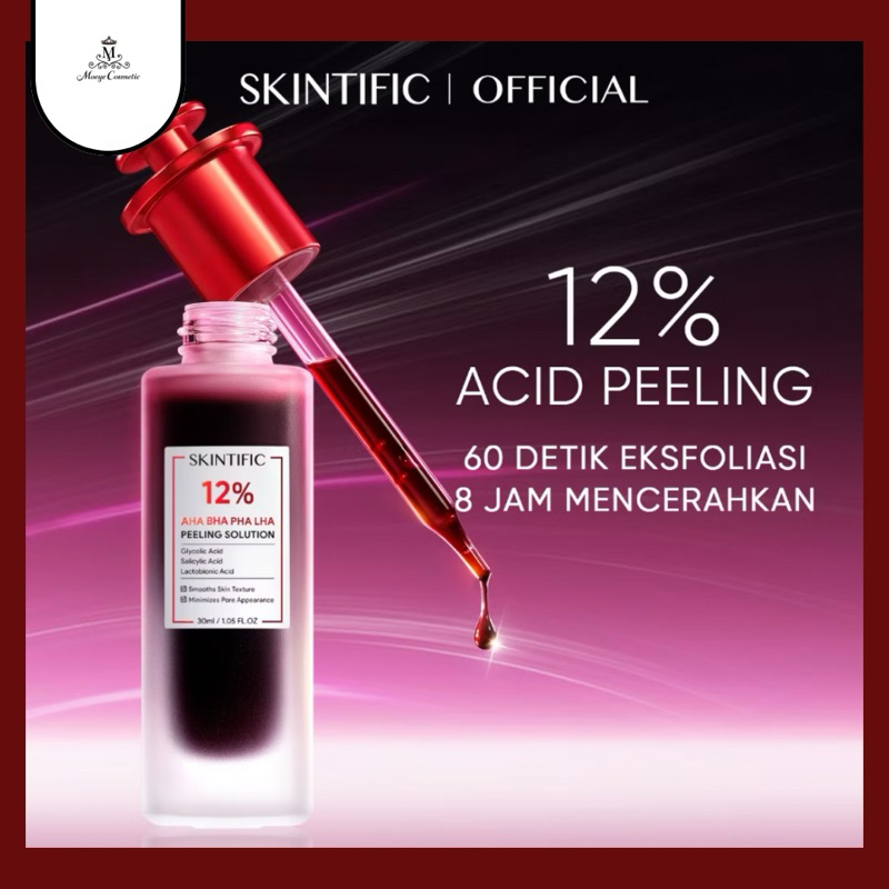 Skintific 12% AHA BHA PHA LHA Peeling Solution | Shopee Malaysia