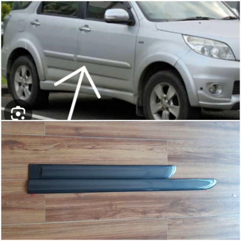 Rush Terios Side Body Molding | Terios Rush Body Trim 2007 2008 2009 ...