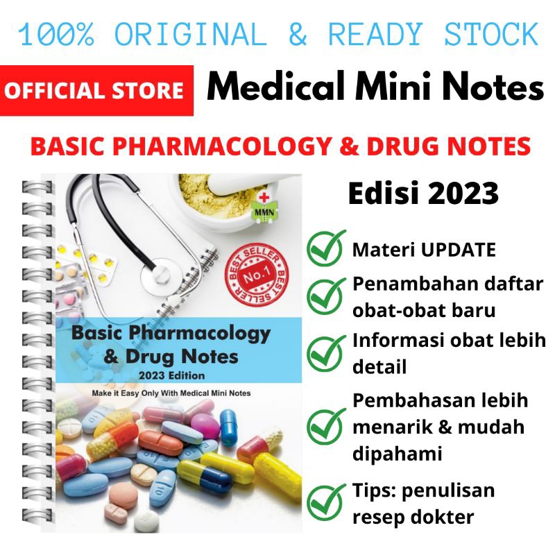 [2023 Edition] Basic Pharmacology Book 2023 Edition / Pharmacology Book ...