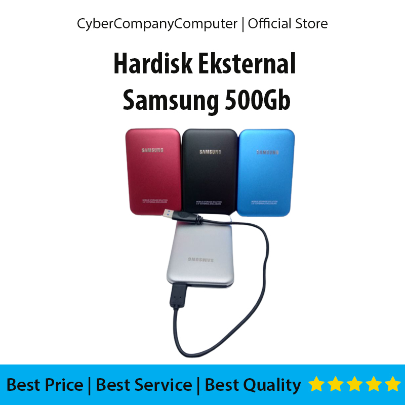 Samsung External Hard Disk 320Gb/500Gb/1Tb 1 year guarantee | Shopee ...