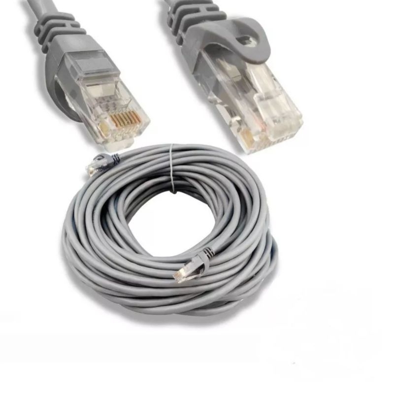 Lan Cable UTP Cat 5e 1.5m/3m/5m/10m/15m/20m/25m Eyota | Shopee Malaysia