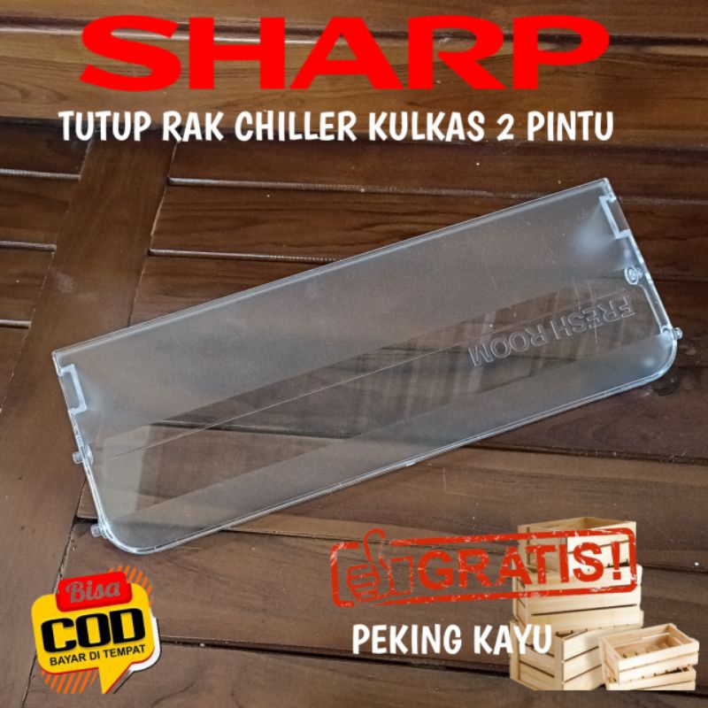 SHARP 2-DOOR REFRIGERATOR CHILLER RACK COVER SIZE 42.5 X 15.5 CM ...