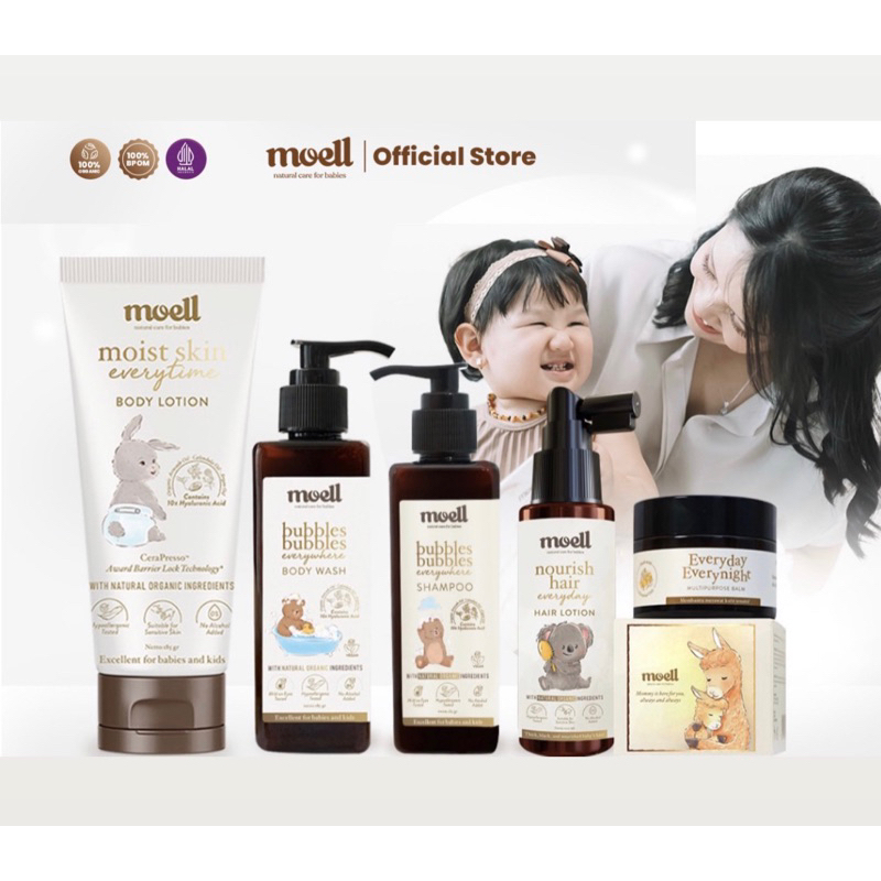 Moell Bubbles Bubbles Everywhere Shampoo || Body Wash || Moist Skin ...