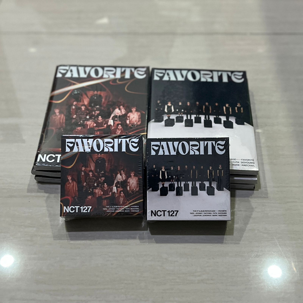 NCT 127 Favorite The 3rd Album Repackage Photobook and Kihno NEW SEALED ...