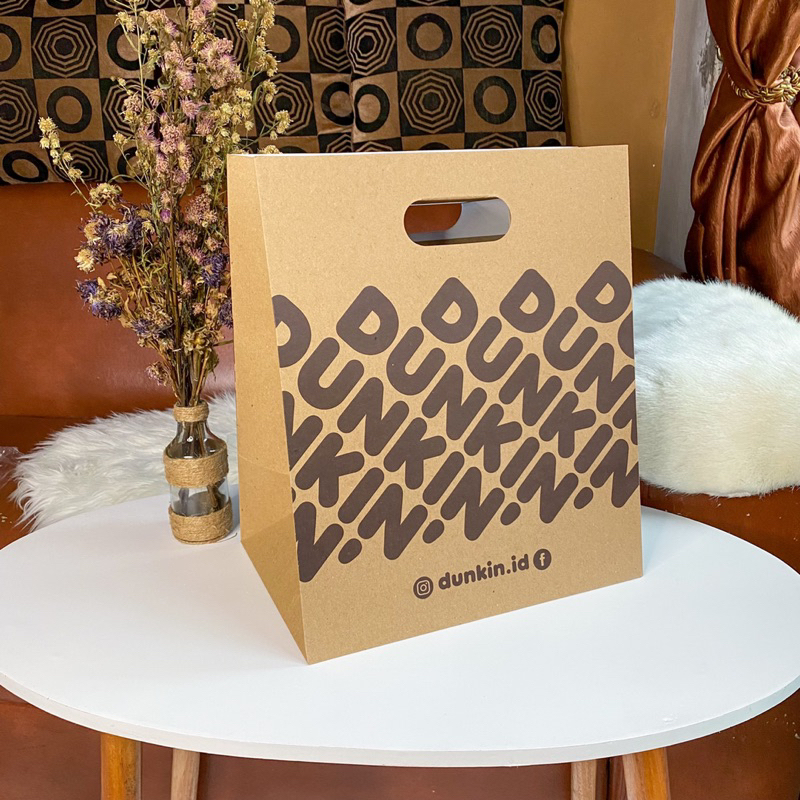 Original Dunkin Donut Paper Bag | Shopee Malaysia