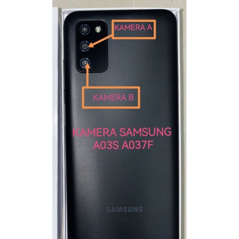 Original Samsung galaxy A03s/A037F front / REAR camera module ...