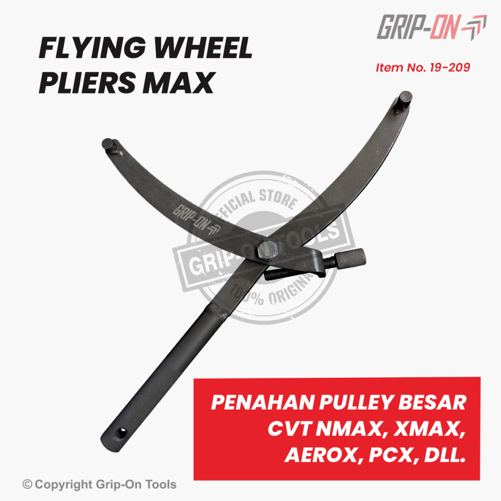 Grip-on Flying Wheel Pliers Next-Gen Max Large Pulley Resistance CVT ...