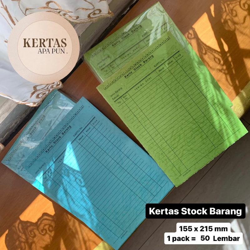 (50 Sheets) Stock Card/Stock Of Alternating Colors | Shopee Malaysia