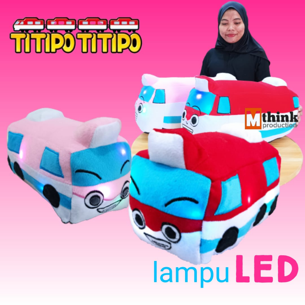 NEWEST JUMBO TITITO CAR AND TAYO CAR CHARACTER BOLSTER PILLOW TOY DOLL ...