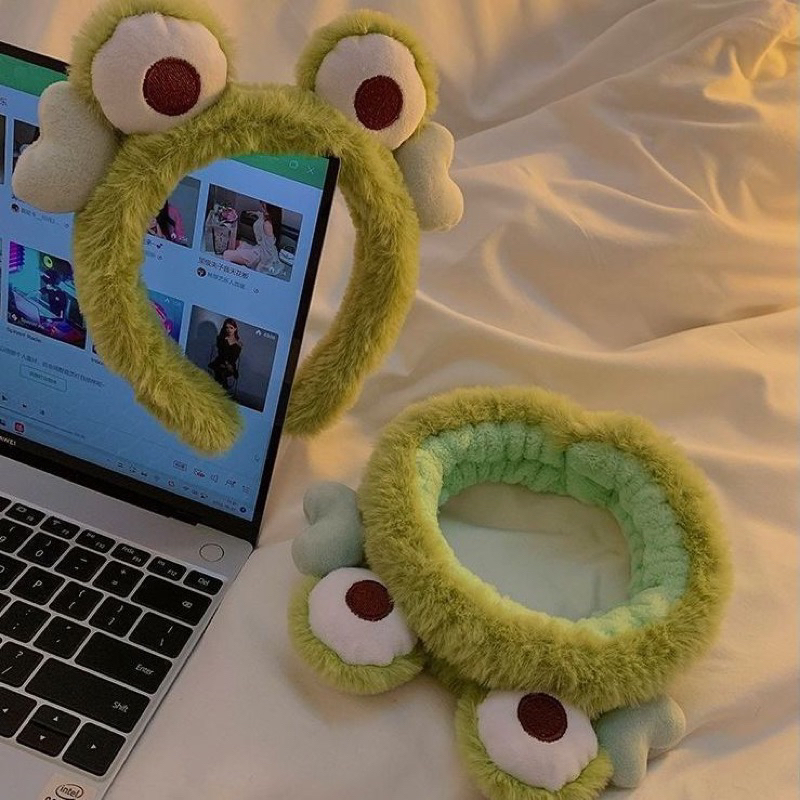 Pinky Row - Frog Cute Korean Head Band - Cute Headband - Cute Cosplay ...