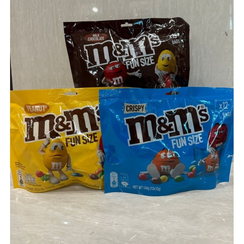 M&m CHOCOLATE FUN SIZE MILK CHOCOLATE | Shopee Malaysia