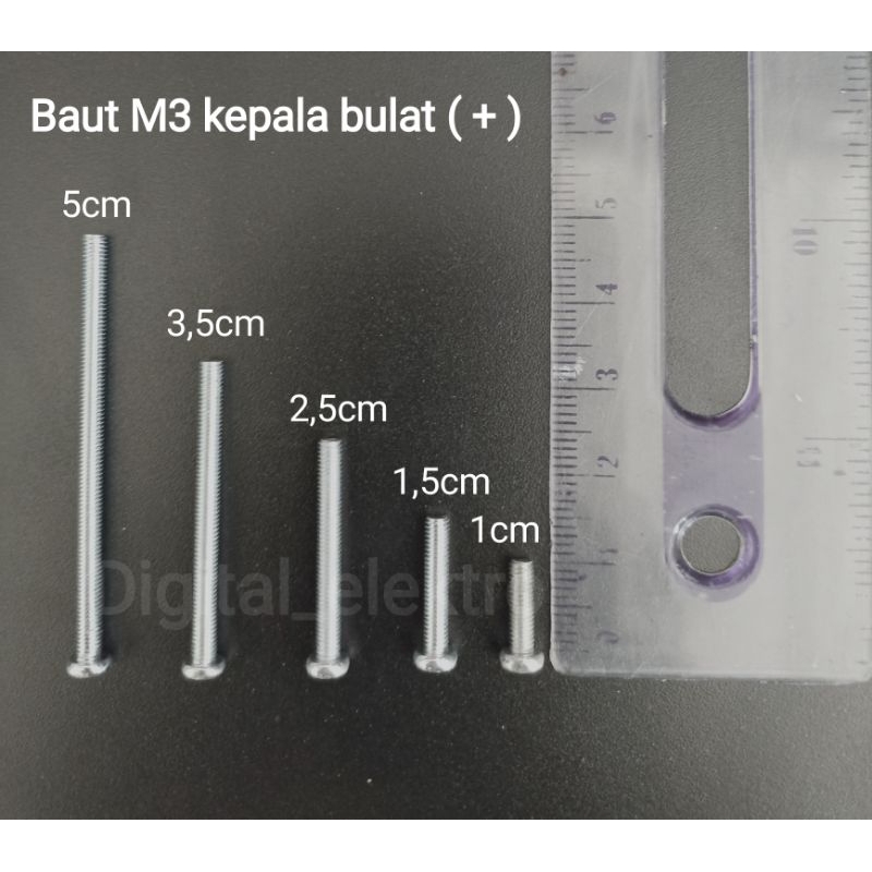 3mm bolts M3 bolts 3mm bolts Per 10pcs | Shopee Malaysia