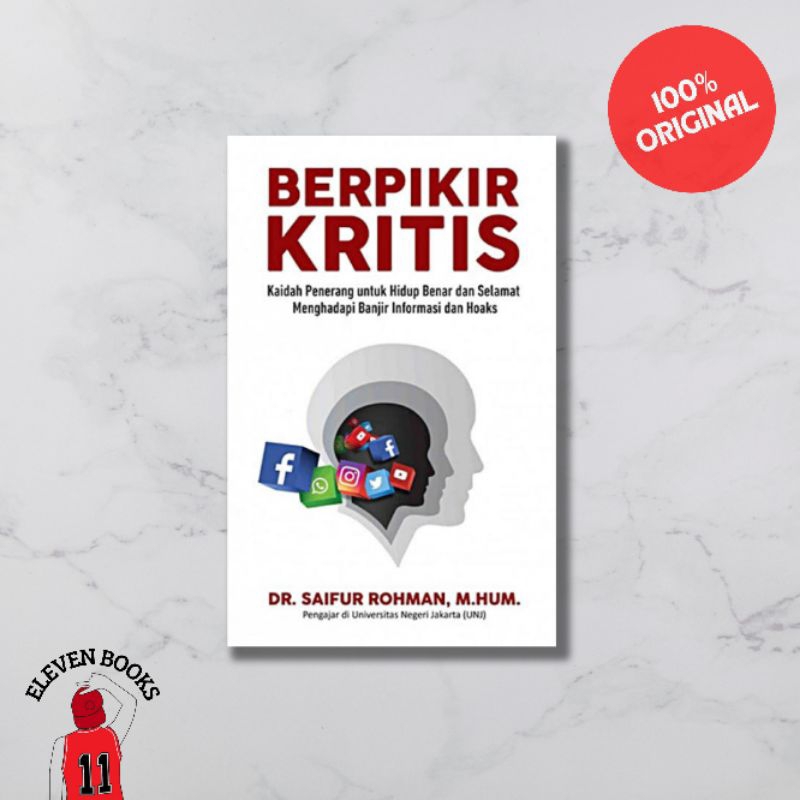 Critical Thinking - Dr. Saifur Rohman, M.Hum. (ORI) | Shopee Malaysia