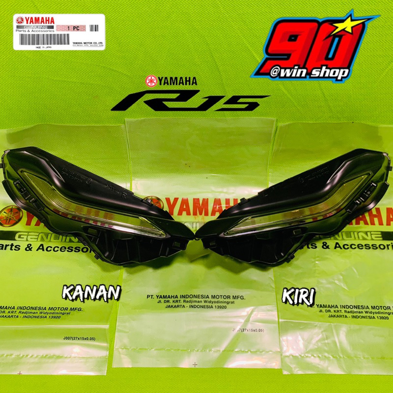 Yamaha R15 v4 YZF R15 v4 front twilight mica set right and left ...
