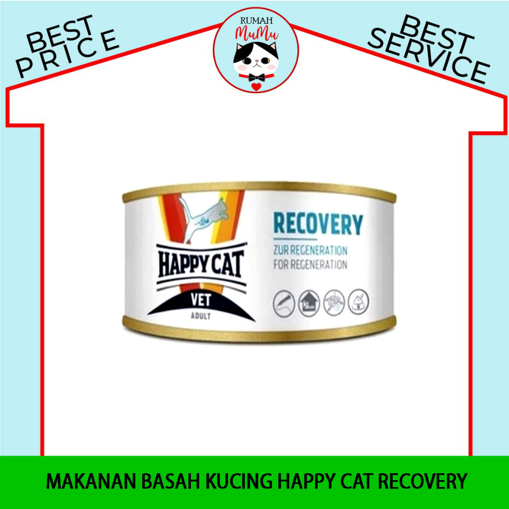 Happy CAT RECOVERY Wet Food 100gr Pain RECOVERY | Shopee Malaysia