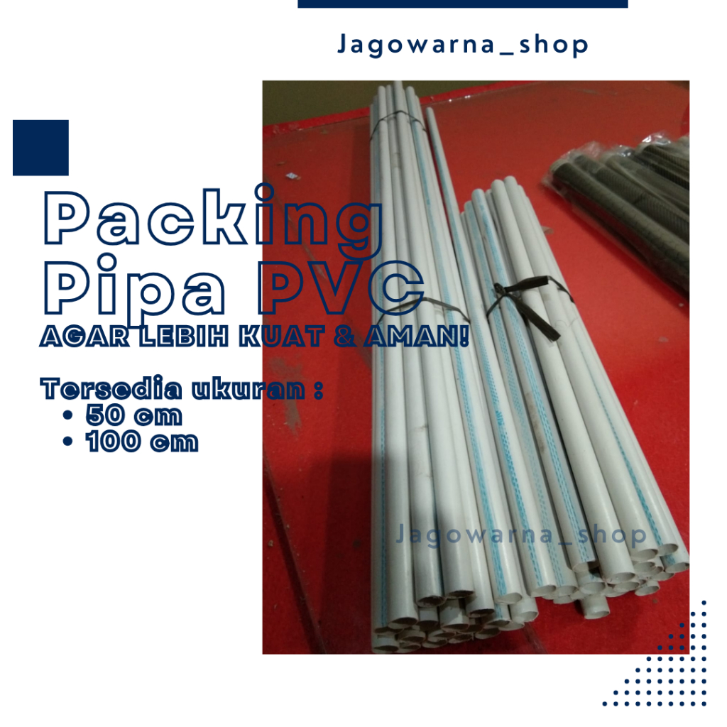Pvc Pipe Packing for WTP Deep Bones to Make It Safer | Shopee Malaysia