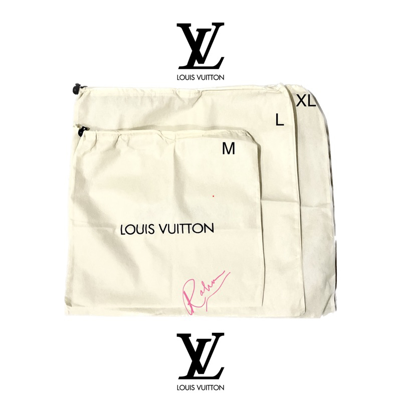 Louis VUITTON LV branded dust bag - LOUIS VUITTON LV dust bag ...