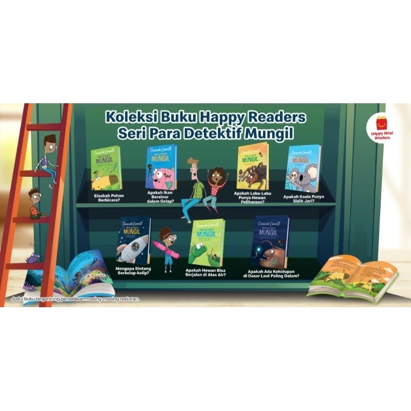 Happy Meal McD McD McDonalds Story Book Series Little Detective ...