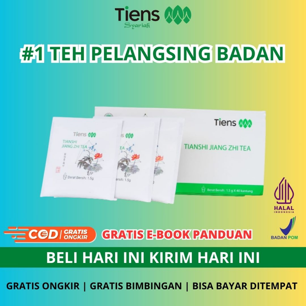 Tiens JIANG ZHI TEA The Best Slimming TEA In The World BPOM ORIGINAL ...