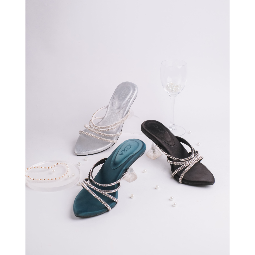 JADE heels by XERA / Wedding shoes / Rhinestone heels / Swarovski heels ...