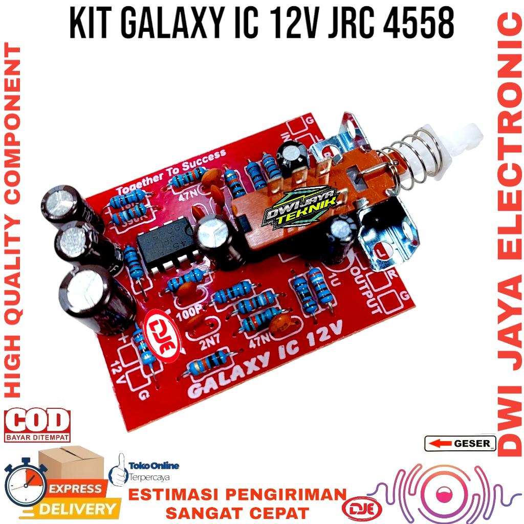 Galaxy IC JRC 4558 Active Loudness Kit | Shopee Malaysia