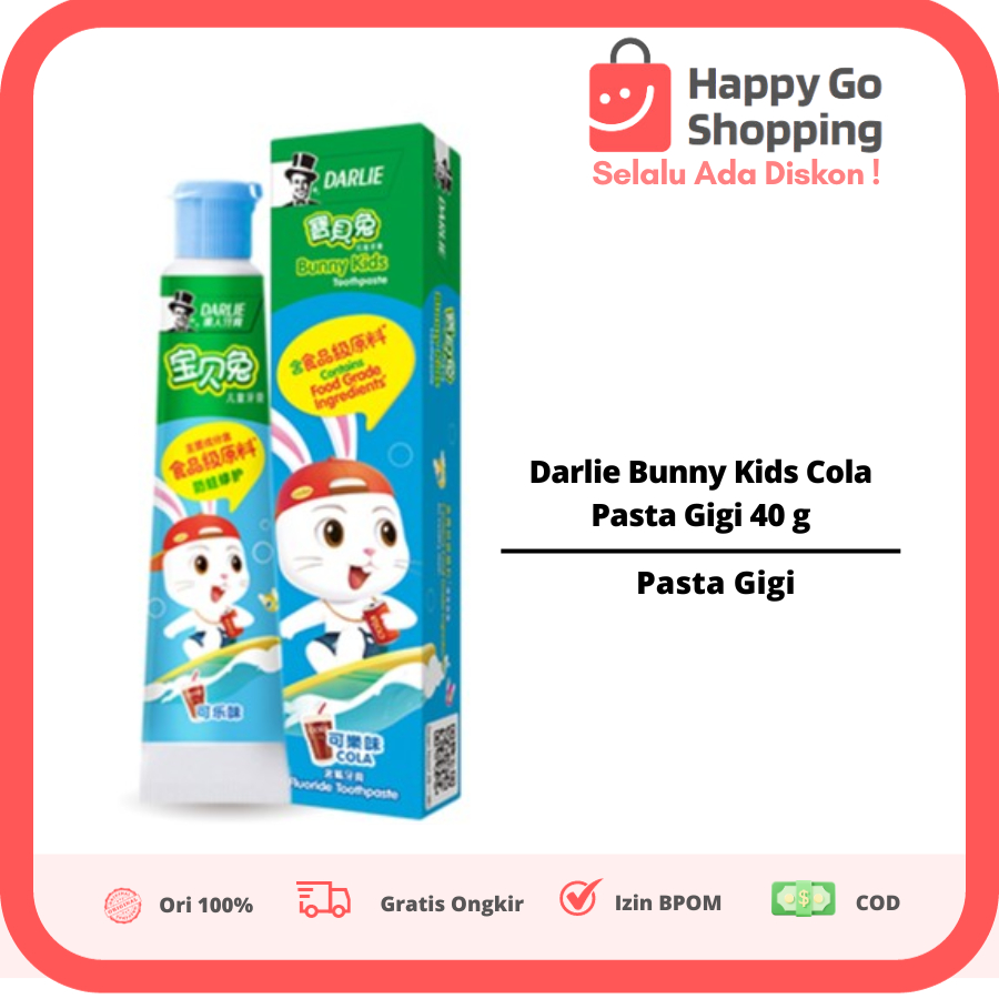 Darlie Bunny Kids Cola Toothpaste 40 g | Shopee Malaysia