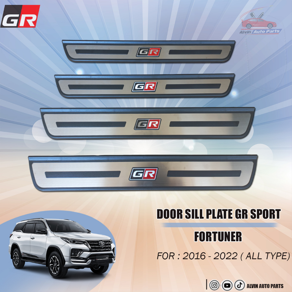 Door SILL PLATE GR SPORT FORTUNER 2023 | Fortuner SIDE PLATE SILL 2016 ...