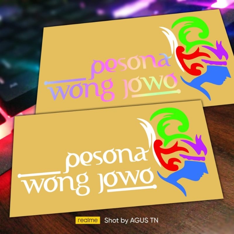Pesona Wong Jowo STICKER STICKER CUTTING CAR STICKER | Shopee Malaysia