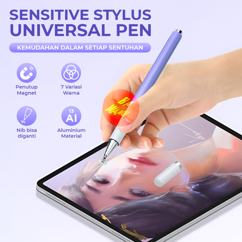 Stylus Pen Capacitive Writing Adonit Touch Screen Android iOS Windows ...