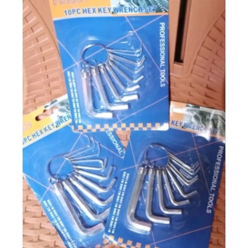 L key set contains 10 pcs | Shopee Malaysia