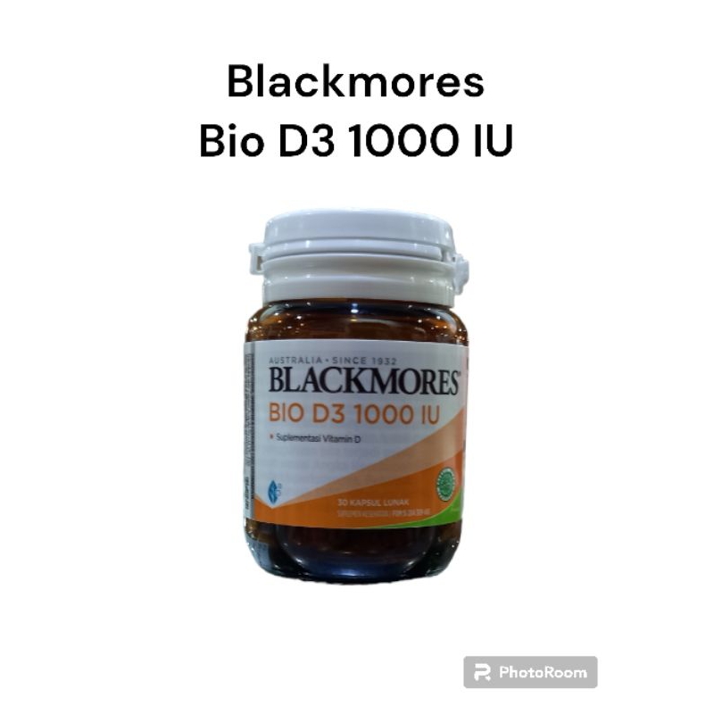 Blackmores Bio D3 1000iu 30 Capsules | Shopee Malaysia