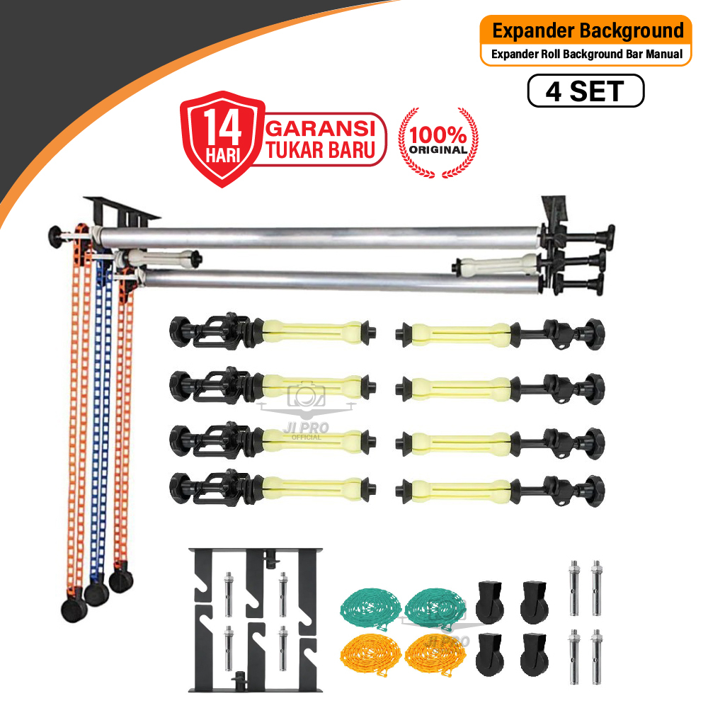 Expander Roll Background Bar Manual 3 - 4 sets Original Studio Photo ...