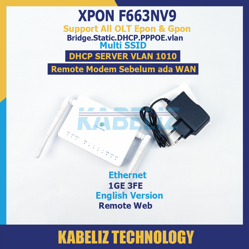 Onu XPON ZTE F663NV9 SUPPORT ALL OLT EPON AND ALL OLT GPON ONT WIFI ...