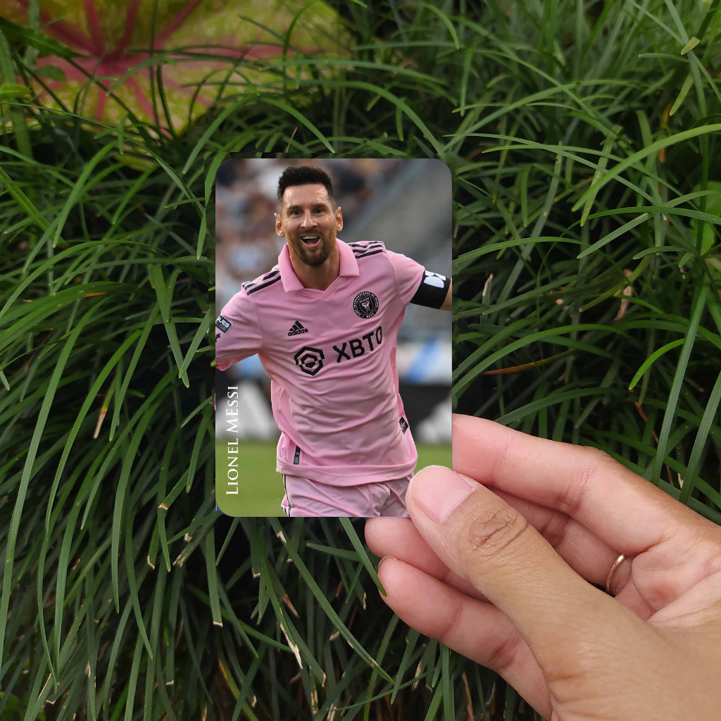 Football Player Photocard - Lionel Messi | Shopee Malaysia