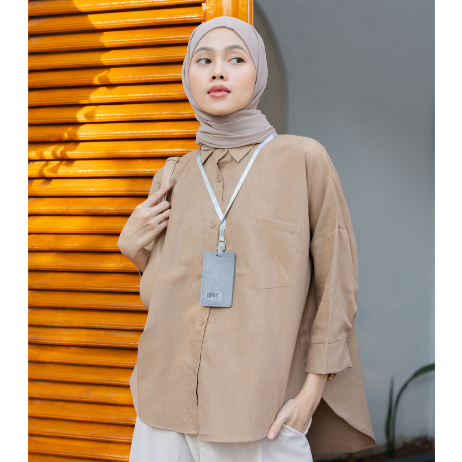 KATUN KEMEJA [BUY 1 GET 1] PLAIN SHIRT RAISA COTTON PREMIUM SHIRT BTS ...