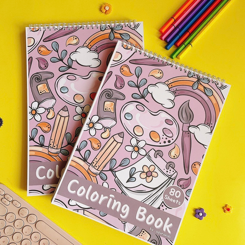 Coloring Book for Children aged 3 4 5 Years Kindergarten PAUD Coloring ...