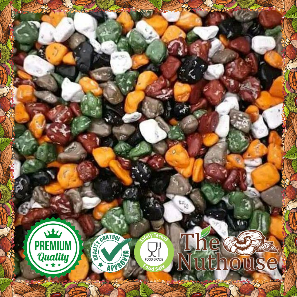 250gr Chocolate Stone Dragees / Chocolate Pebbles / Chocolate Stones ...