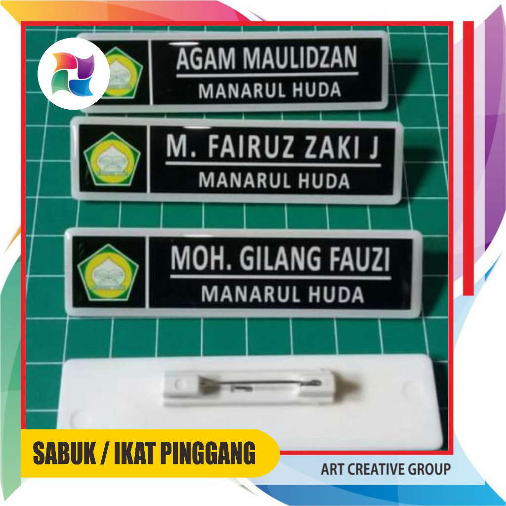 Package CONTAINS 10 PCS ACRYLIC NAME BOARDS / NAME TAG / PIN | Shopee ...