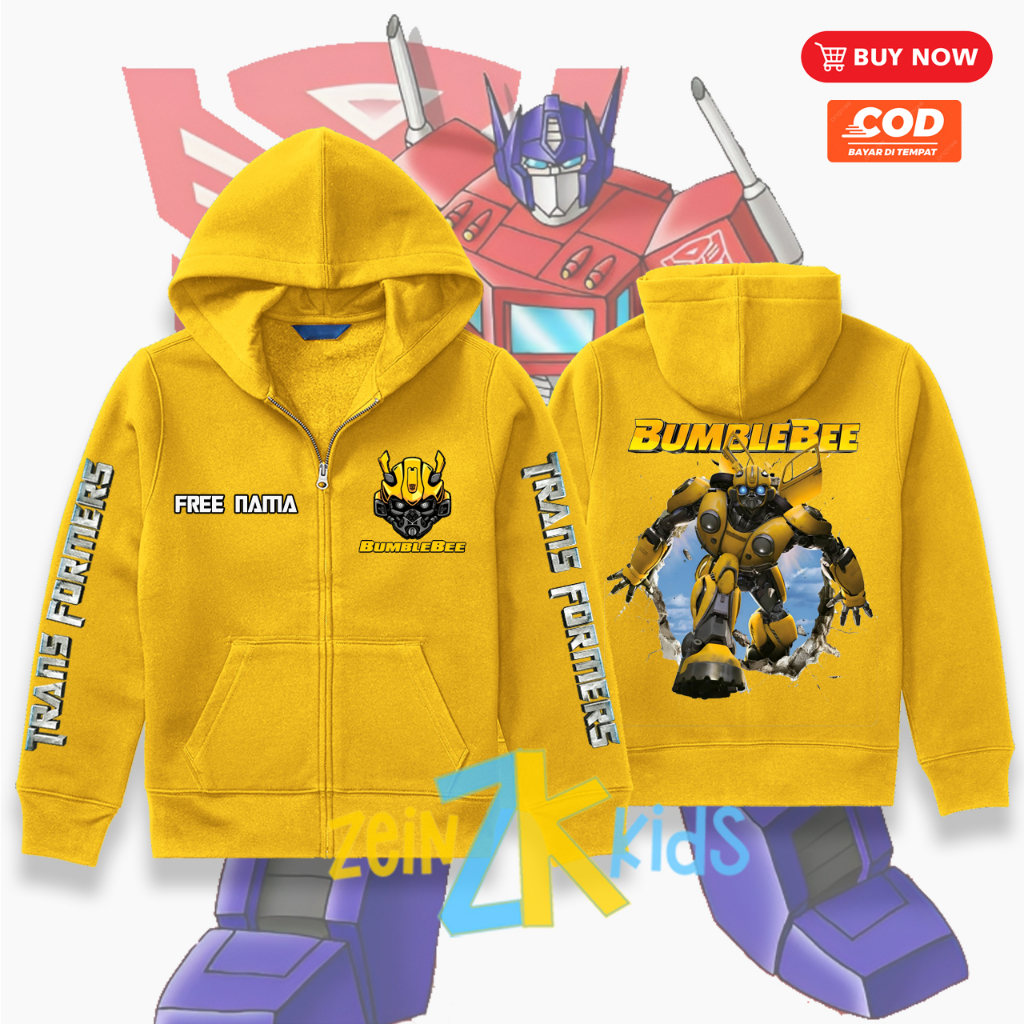 Transformers BumbleBee Children's Hoodie/Transformers BumbleBee ...