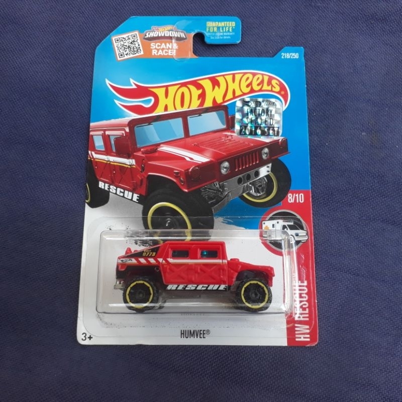 MERAH Diecast Hot Wheels HW Rescue Humvee Red FS | Shopee Malaysia