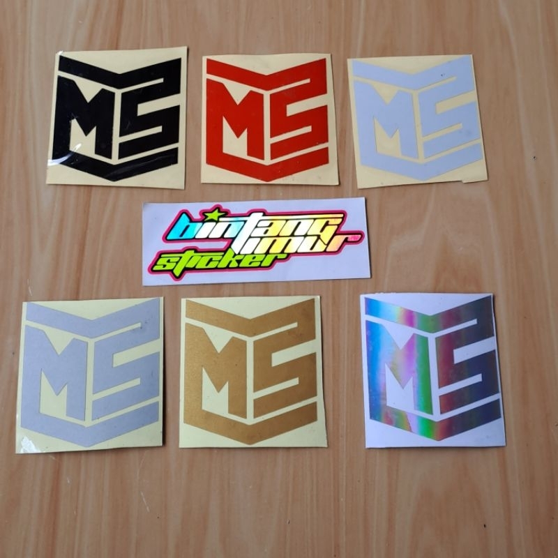 Sticker MS VIRAL LOGO STICKER MOTORCYCLE HELMET STICKER ETC, CUTTING ...