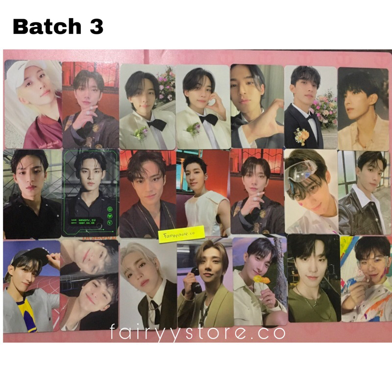 Clearance pc official photocard svt seventeen pc mingyu fml jeonghan deluxe wonwoo pob dk tc ...