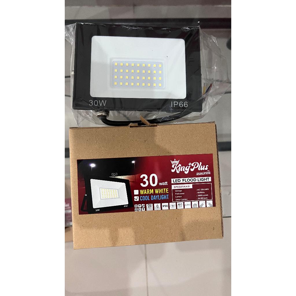 CAHAYA PUTIH Led FloodLight KINGPLUS Bulb 30watt White Light | Shopee ...