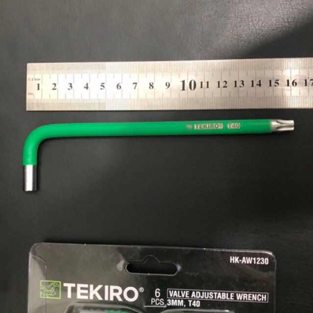 HIJAU Tekiro GREEN T40 + L key set VALVE & L star key T40 disc ...