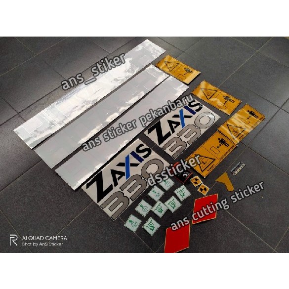 Hitachi Excavator Sticker Zaxis ZX 330-3 Heavy Equipment Sticker ...